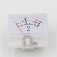 China Black Magnet 55*48mm Voltmeter for Stabilizer 91L16 Voltage Meter up to 300V for High Voltage Meter Stabilizer for sale
