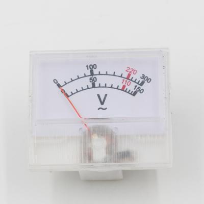 China Black Magnet 55*48mm Voltmeter for Stabilizer 91L16 Voltage Meter up to 300V for High Voltage Meter Stabilizer for sale