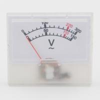 China Black Magnet 55*48mm Voltmeter for Stabilizer 91L16 Voltage Meter up to 300V for High Voltage Meter Stabilizer for sale