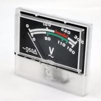 China Good Quality 55*48mm Volt Meter 300VAC  91C16 91L18 Voltage Meter Apply for Stabilizer for sale