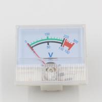 China 55*48mm Analog Panel Voltmeter for Stabilizer 91L16 Voltmeter 300V Voltage Meter for Stabilizer Premium Analog Panel Voltmeter for sale