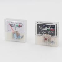 China 40*40mm Single Phase Analog Panel Voltmeter 0-300V AC 91L16 IP53 5.0 Accuracy Eco-Friendly for Pakistan & India Market for sale
