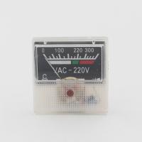 China 40*40mm Single Phase Analog Panel Voltmeter 0-300V AC 91L16 IP53 5.0 Accuracy Eco-Friendly for Pakistan & India Market for sale