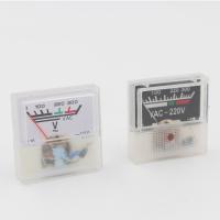 China 40*40mm Single Phase Analog Panel Voltmeter 0-300V AC 91L16 IP53 5.0 Accuracy Eco-Friendly for Pakistan & India Market for sale
