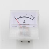 China Samperimetro 40*40mm Analog DC Ampere Meter 91L16 DC Ammeter Shunt 15A 30A Panel Analog Only Display for sale