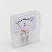 China Samperimetro 40*40mm Analog DC Ampere Meter 91L16 DC Ammeter Shunt 15A 30A Panel Analog Only Display for sale