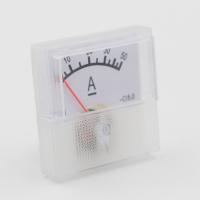 China 40*40mm Analog DC Ampere Meter 50A with Shunt for 91L16 30A 20A Display Type Analog Only for sale