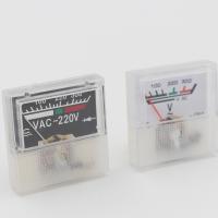 China 40*40mm Analog Panel Voltmeter and Voltage Meter 91c16 Apply for Voltage Stabilizer 91l16 Volt Meter 300v Ac for sale