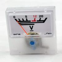 China 40*40mm Analog Panel Voltmeter and 20v Dc Voltage Meter 91l16 Apply for Inverter Equipment 91C16 Dc Volt Meter for sale