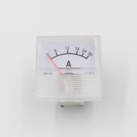 China 40x40mm DC Analog Moving Coil Ammeter 91L16 Single Phase Panel Meter 30A Shunt 20A/30A/50A AC/DC 80-270V 50/60Hz 5.0 Accuracy for sale