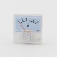 China 40*40mm 12v Analog Panel Volt Meter Voltmeter and 12v Dc Voltmeter 91l16 Apply for Inverter Equipment 91l16 Dc Voltmeter for sale