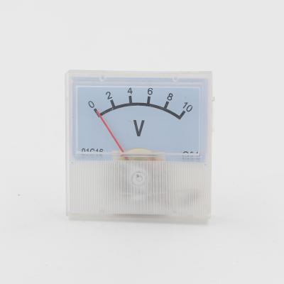 China 40*40mm 12v Analog Panel Volt Meter Voltmeter and 12v Dc Voltmeter 91l16 Apply for Inverter Equipment 91l16 Dc Voltmeter for sale
