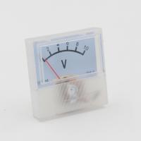 China 40*40mm 12v Analog Panel Volt Meter Voltmeter and 12v Dc Voltmeter 91l16 Apply for Inverter Equipment 91l16 Dc Voltmeter for sale