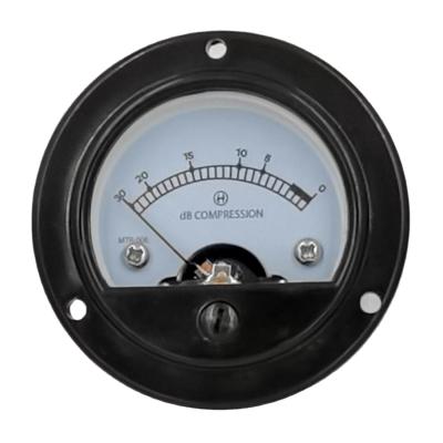 China High Quality Analog Dc Ampere Meter and Analog Panel Amp Meter with Round Analog Panel Dc Ammeter 500uA for Audio Db for sale
