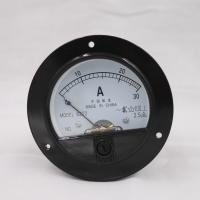 China 62T2 Analog AC Ampere Meter 50A Round Analog Panel AC Ammeter 62T2 Series Meter for sale