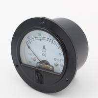 China 62T2 Analog Ac Ampere Meter and Analog Panel Amp Meter with  Round Analog Panel Ac Ammeter 50a Measuring for sale