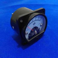 China SO-45 Round Analog Panel Meter DC Ammeter with 100UA Capacity and 0-500uA Shunt for Panel Meter Readouts for sale