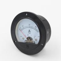 China SO-65 Panel Ampere Meter 50A Round Analog Display Measures Analog AC Current for Panel Meter Applications for sale