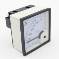 China 96*96mm Analog Current Panel Meter and Amp Meter with CT Measures AC 0-2000A Display Type Analog Only for sale