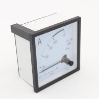 China High Quality 72*72mm Panel Mount AC 200/5A Ampere Meter Three-Phase Analog Display for Switching Cabinets for sale
