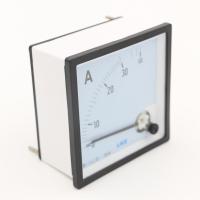 China 96*96mm Analog Panel Ammeter Current Meter with 0-60A Measuring Capacity Display Type Analog Only for sale
