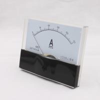 China 100*80mm Analog Panel DC Ammeter 0-250A Three Phase Measures DC Current for Battery Charging 44C2 Analog Panel Ammeter DC 250A for sale