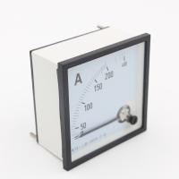 China 96*96mm Analog AC Ammeter Panel Meter AC Ampere Meter with 0-400A Measuring Range Analog Only Display for sale