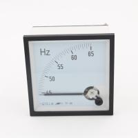 China 96*96mm Analog Panel Digital Frequency Meter Display Type Only Analog with 45-65Hz Measurement Range for sale