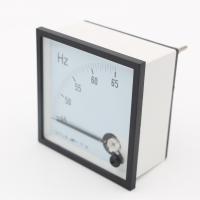 China 96*96mm Analog Panel Digital Frequency Meter Display Type Only Analog with 45-65Hz Measurement Range for sale