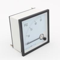 China 96*96mm Analog Panel Digital Frequency Meter Display Type Only Analog with 45-65Hz Measurement Range for sale