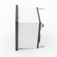 China 72*72mm Moving Iron Analog Panel Mount Amp Meter 100/5A Single Phase High Accuracy Class 1.5 0-600V AC 50/60Hz 90 Deflection for sale