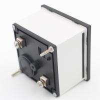 China 72*72mm Moving Iron Analog Panel Mount Amp Meter 100/5A Single Phase High Accuracy Class 1.5 0-600V AC 50/60Hz 90 Deflection for sale
