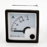 China High Quality 48*48mm Analog Ampere Panel Meter Single Phase Overload Meter AC 80/5A 50/60Hz CE RoHS Certified Accuracy Class for sale