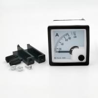 China High Quality 48*48mm Analog Ampere Panel Meter Single Phase Overload Meter AC 80/5A 50/60Hz CE RoHS Certified Accuracy Class for sale