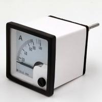 China High Quality 48*48mm Analog Ampere Panel Meter Single Phase Overload Meter AC 80/5A 50/60Hz CE RoHS Certified Accuracy Class for sale