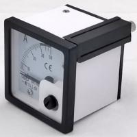 China Analog Ac Ammeter Ac Voltmeter and 48*48mm Size Analog Ampere Panel Meter for Measuring Ac Ampere Meter 30/5A for sale