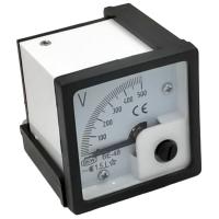 China Analog 48*48 Panel Meter and AC Ammeter/Voltmeter Three Phase for Ac Amp Volt Meter Measurement for sale