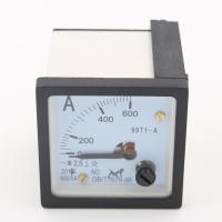 China 48*48 Analog Panel Meter AC Ammeter and AC Voltmeter with Measuring Amp Volt Meter Targeted Product Category for sale