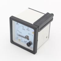 China 48*48 Analog Panel Meter AC Ammeter and AC Voltmeter with Measuring Amp Volt Meter Targeted Product Category for sale