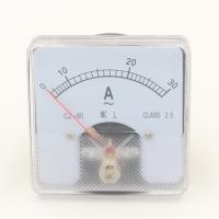 China 60 60mm Analog Panel Meter AC Ampere and Ammeter 30A Measures AC 0-30A for Panel Meters for sale