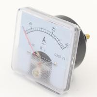 China 60 60mm Analog Panel Meter AC Ampere and Ammeter 30A Measures AC 0-30A for Panel Meters for sale
