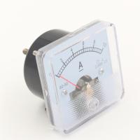 China High Quality 0-10Amp Analog Volt Meter 50*50mm DC Ammeter Panel Meter 0-600V AC Supply Class 2.5 Accuracy 2-Year Warranty Single for sale