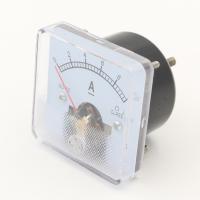 China High Quality 0-10Amp Analog Volt Meter 50*50mm DC Ammeter Panel Meter 0-600V AC Supply Class 2.5 Accuracy 2-Year Warranty Single for sale