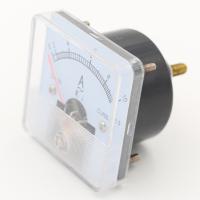 China 50*50mm Analog AC Panel Meter Ammeter Voltmeter Different Types with 10A Measuring Function Various Functions Analog Meter for sale