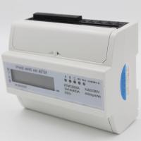 China 3 Phase 4 Wire  Energy Meter XTM1250SA-U Series DIN Rail Type Digital  KWH Meter 3*10(40)A 380V for sale