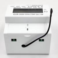China Single Phase 2 Wire Smart KWH Energy Meter 90-300V 5(60)A 1.0 Accuracy 50/60Hz WiFi RS485 Din Rail Tuya App Control for sale