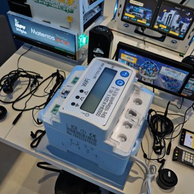 China Single Phase Smart Energy Meter with WiFi and RS485 230V 5(60)A Din Rail Mount for sale