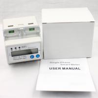 China Single Phase Smart Energy Meter with WiFi and RS485 230V 5(60)A Din Rail Mount for sale