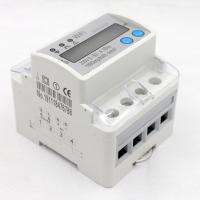 China 1-Phase 2-Wire Smart Energy Meter with ON/OFF App Control 230V 5(60)A Wifi Din Rail Wireless Kwh Meter for sale