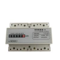 China XTM1250S Series 3-Phase 4-Wire Energy Meter Analog KWH Meter 3*10(40)A 380V DIN Rail Type for sale